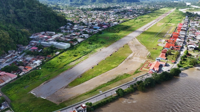 Aeropuerto de Tingo María avanza tras entrega de pista